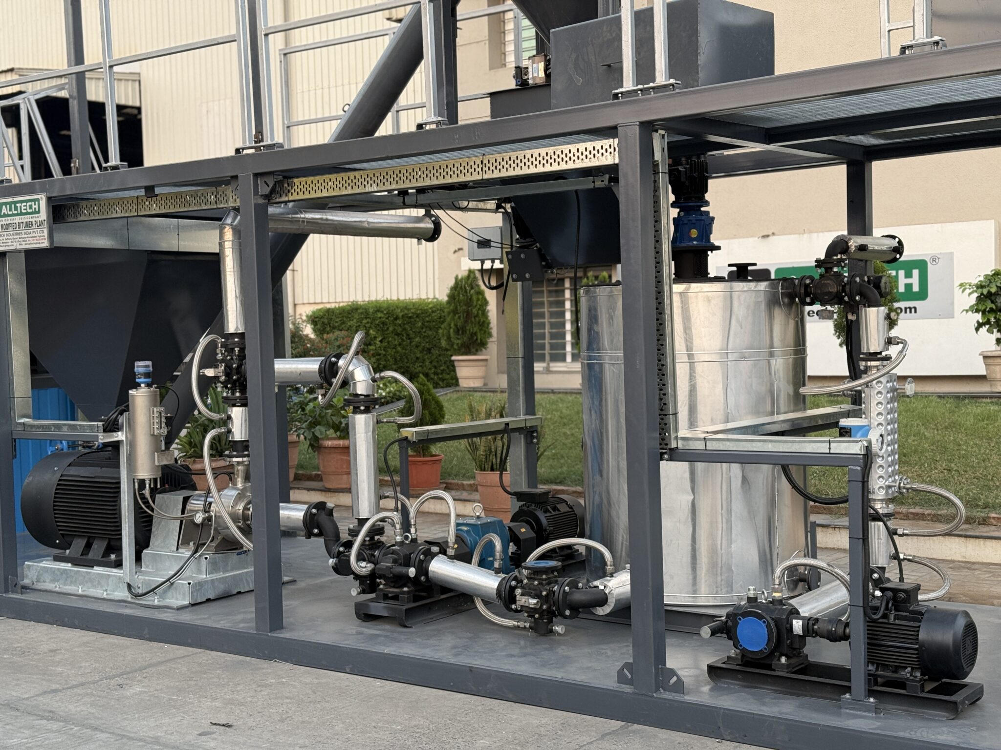 Polymer Modified Bitumen Plant: Manufacturing System